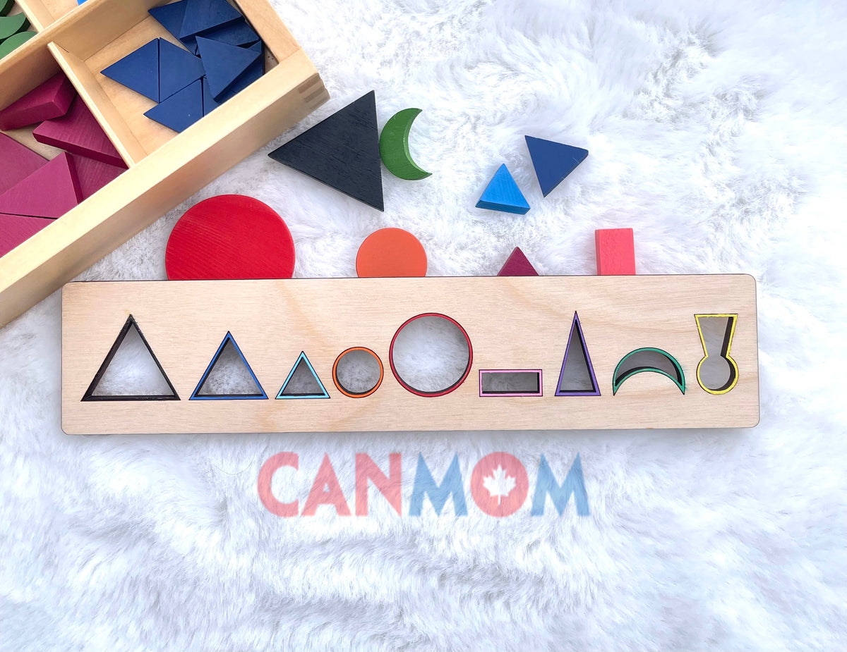 Montessori grammar parts of speech stencil – CANMOM